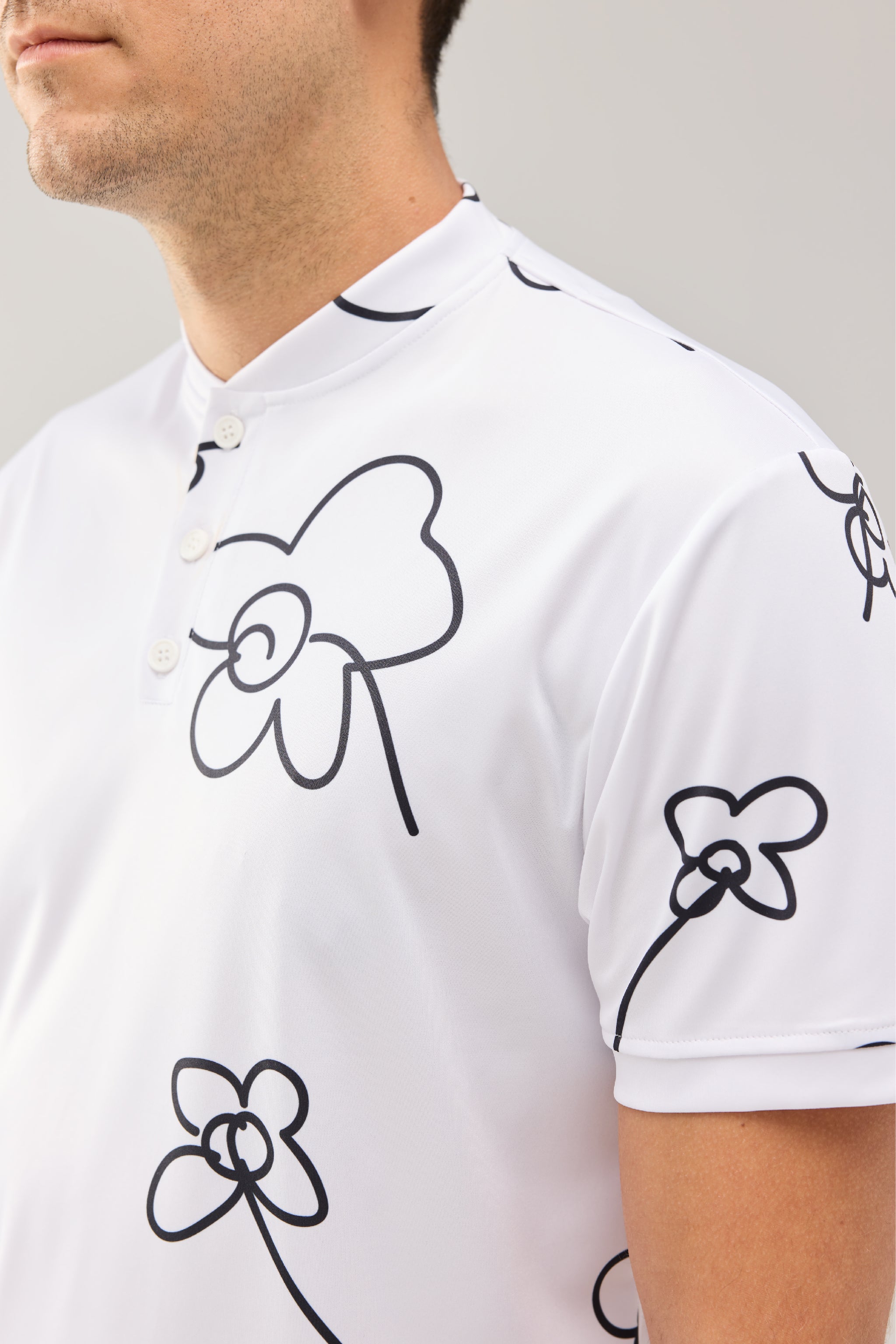 Lecolet SEED Golf Polo - Wild Flower
